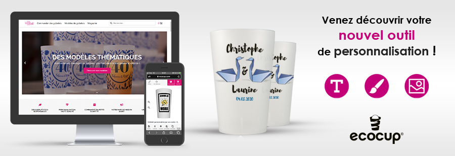 Ecocup : Le gobelet réutilisable et personnalisé (2021)